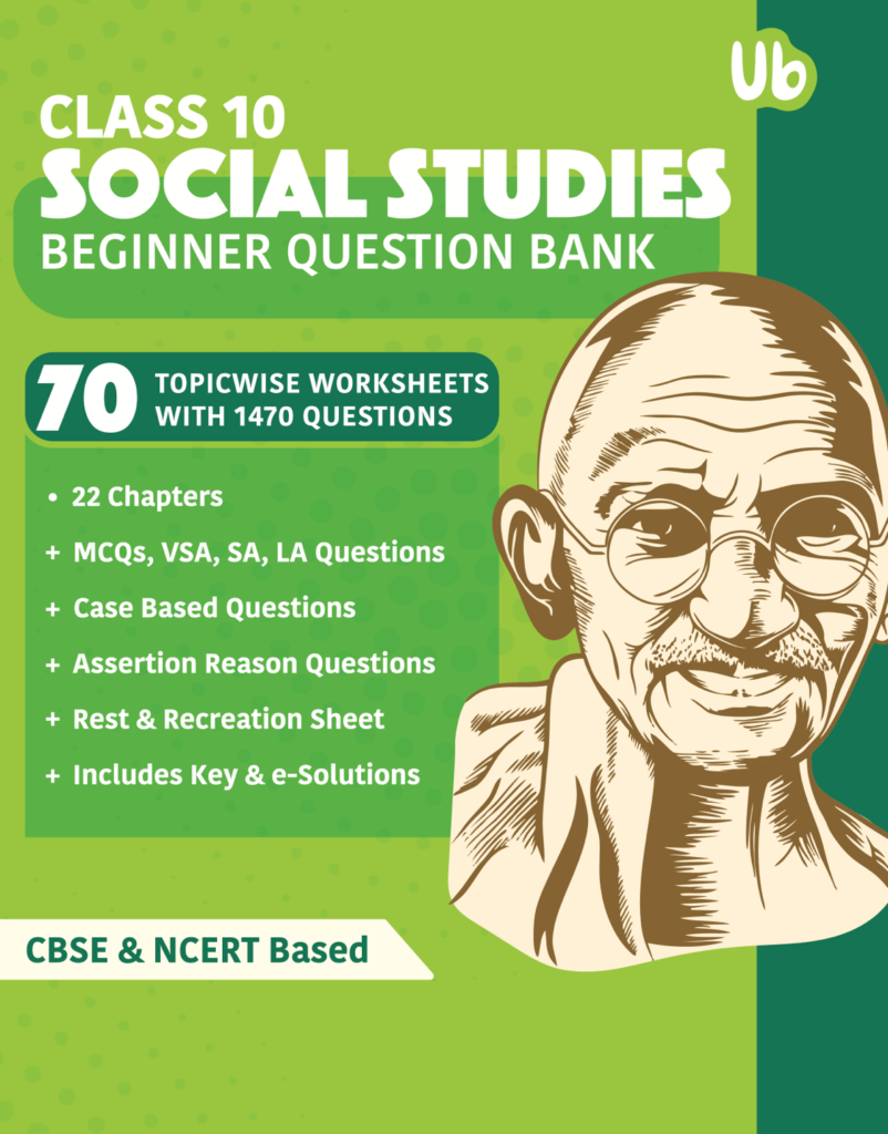 CBSE Class 10 Question Bank Social Science Beginner Level | Topicwise ...