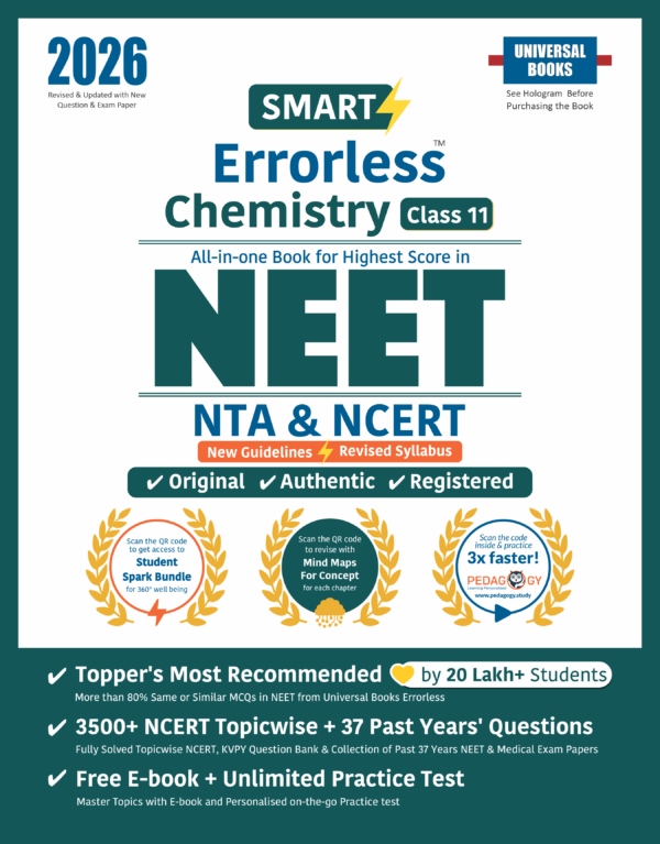 Smart Errorless Chemistry NEET 2026 Class 11 | NTA & NCERT Based ...